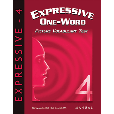 EOWPVT-4 Expressive One-Word Picture Vocabulary Test- Complete Kit ...