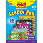 School Days - Sparkle Stickers (432 stickers, 43 designs) - Speech Corner