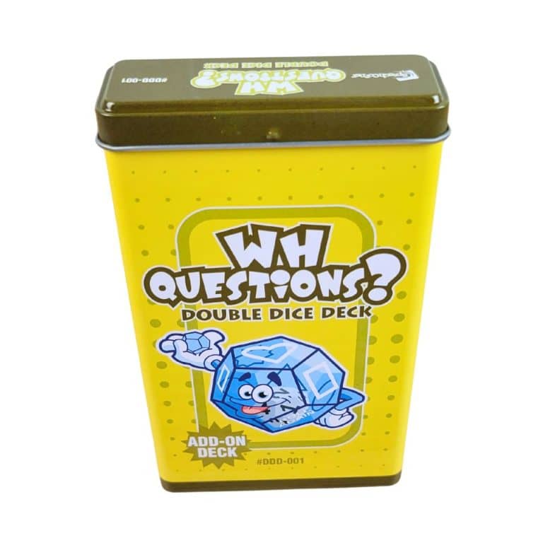 Wh Questions? Double Dice Add-On Deck - Speech Corner