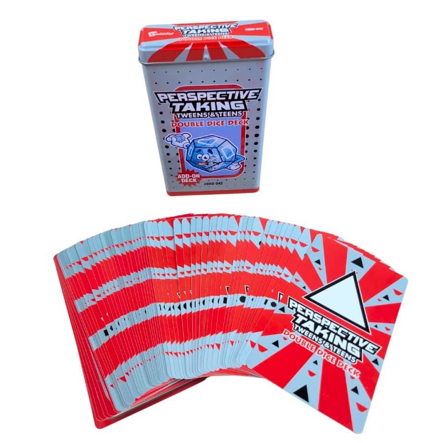 Perspective Taking Tweens & Teens Double Dice Add-On Deck - Speech Corner