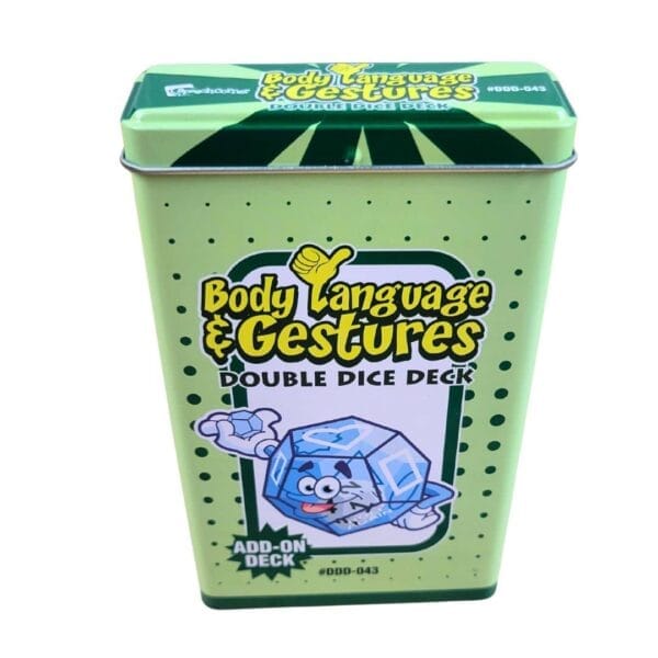Body Language & Gestures Double Dice Add-On Deck - Speech Corner