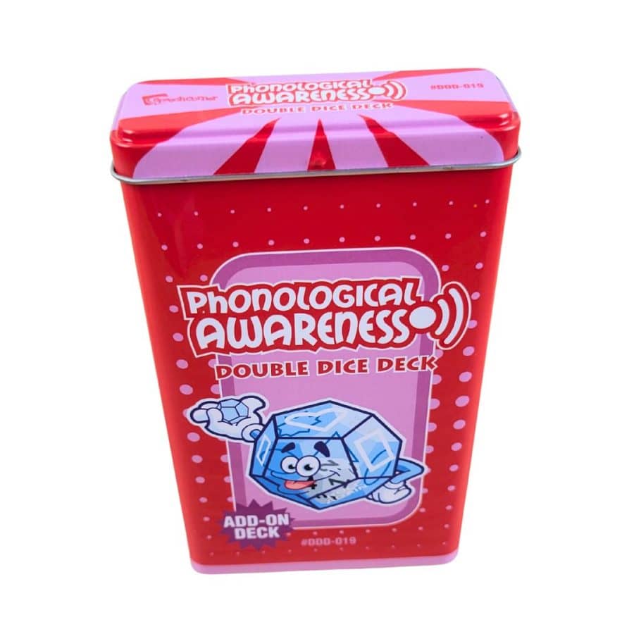Phonological Awareness Double Dice Add-On Deck - Speech Corner