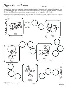 Dot Articulation - Spanish - Speech Corner