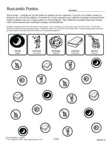 Dot Articulation - Spanish - Speech Corner