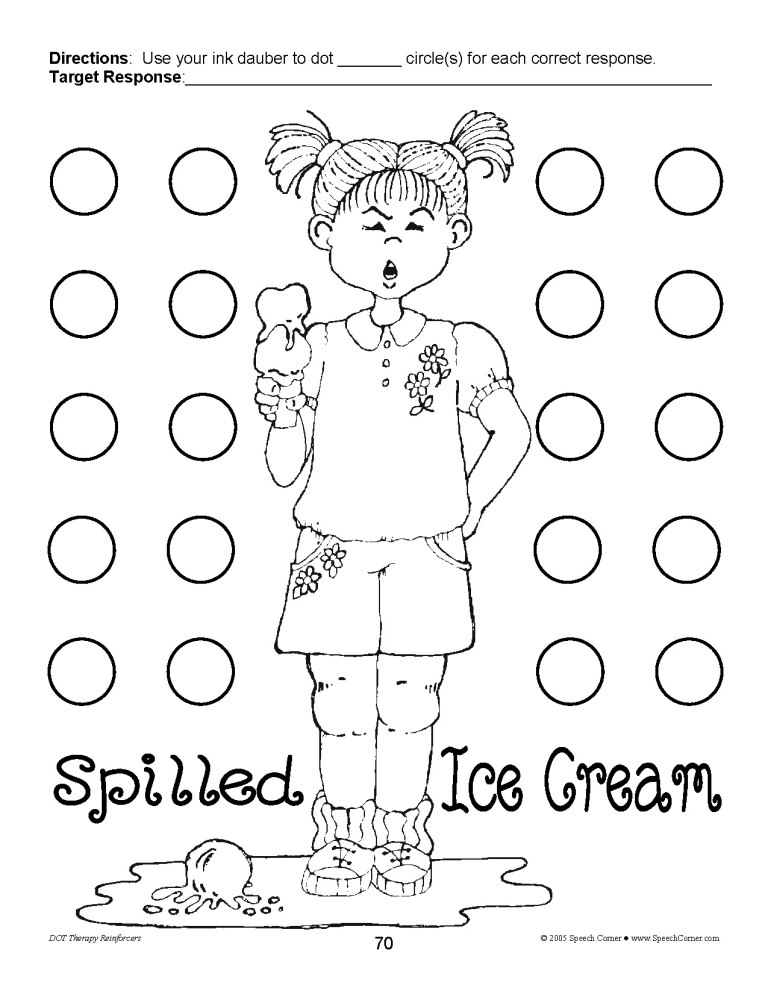 Dot Therapy Reinforcers - Speech Corner