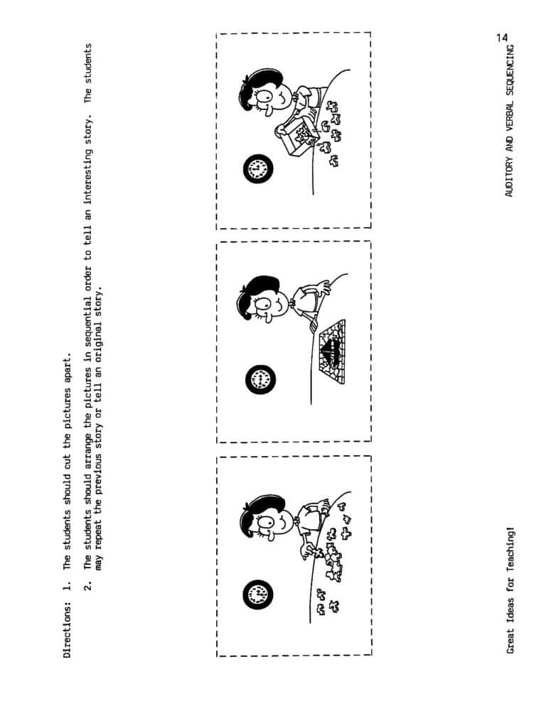 Auditory & Verbal Sequencing - Speech Corner