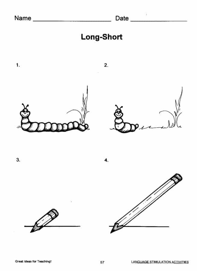 Language Stimulation Activities - Speech Corner
