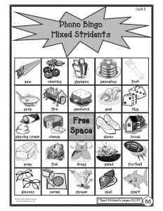 Phono Bingo - Speech Corner