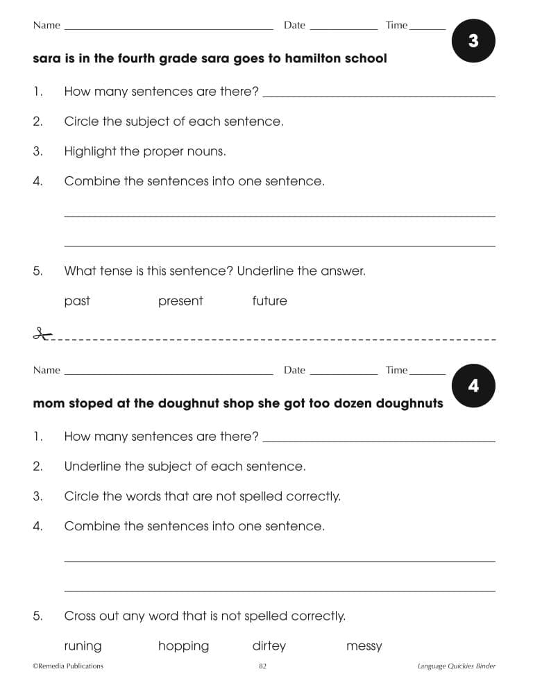 Language Quickies - Speech Corner