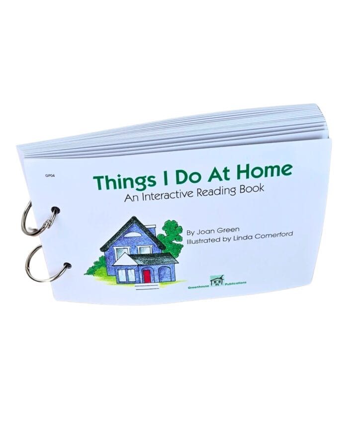 Interactive Reading Books: Things I Do At Home - Speech Corner