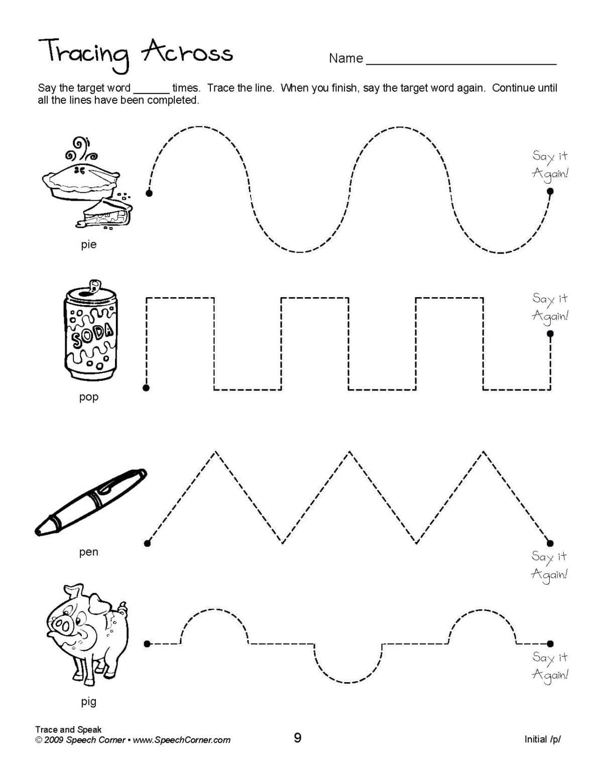 Trace And Speak - Speech Corner