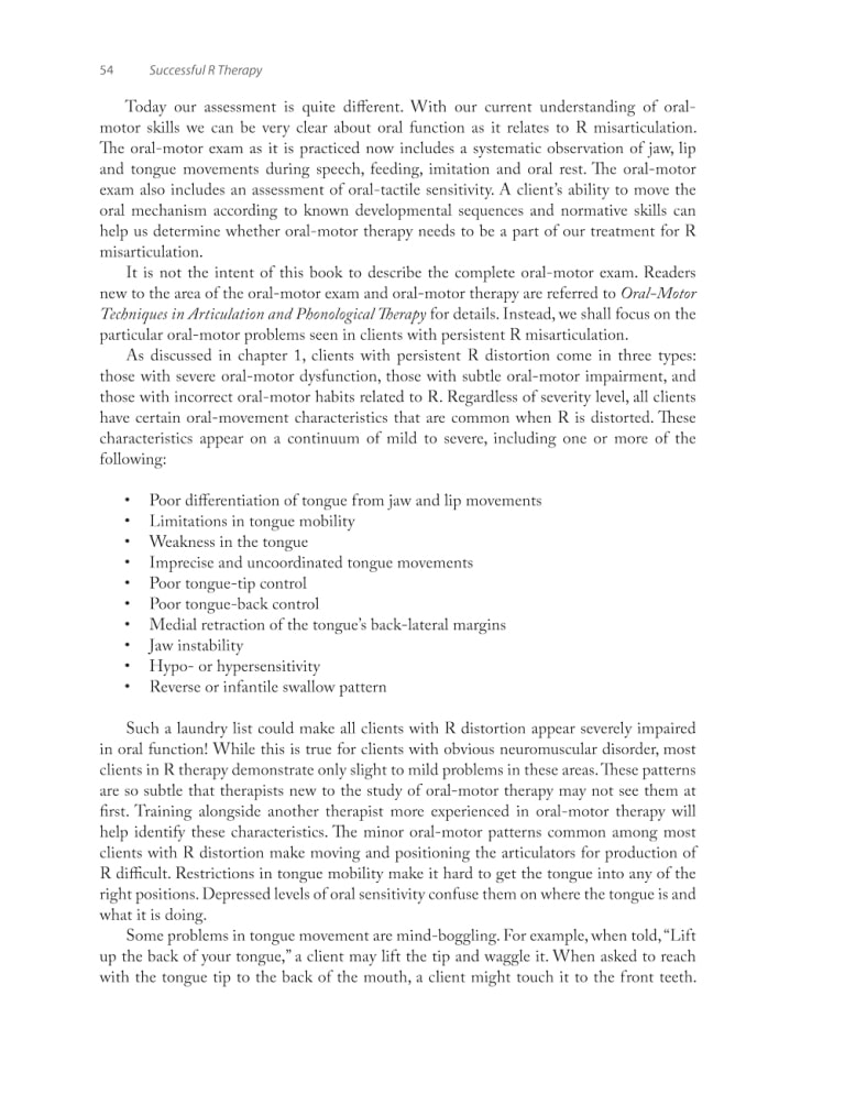 Successful R Therapy - Speech Corner