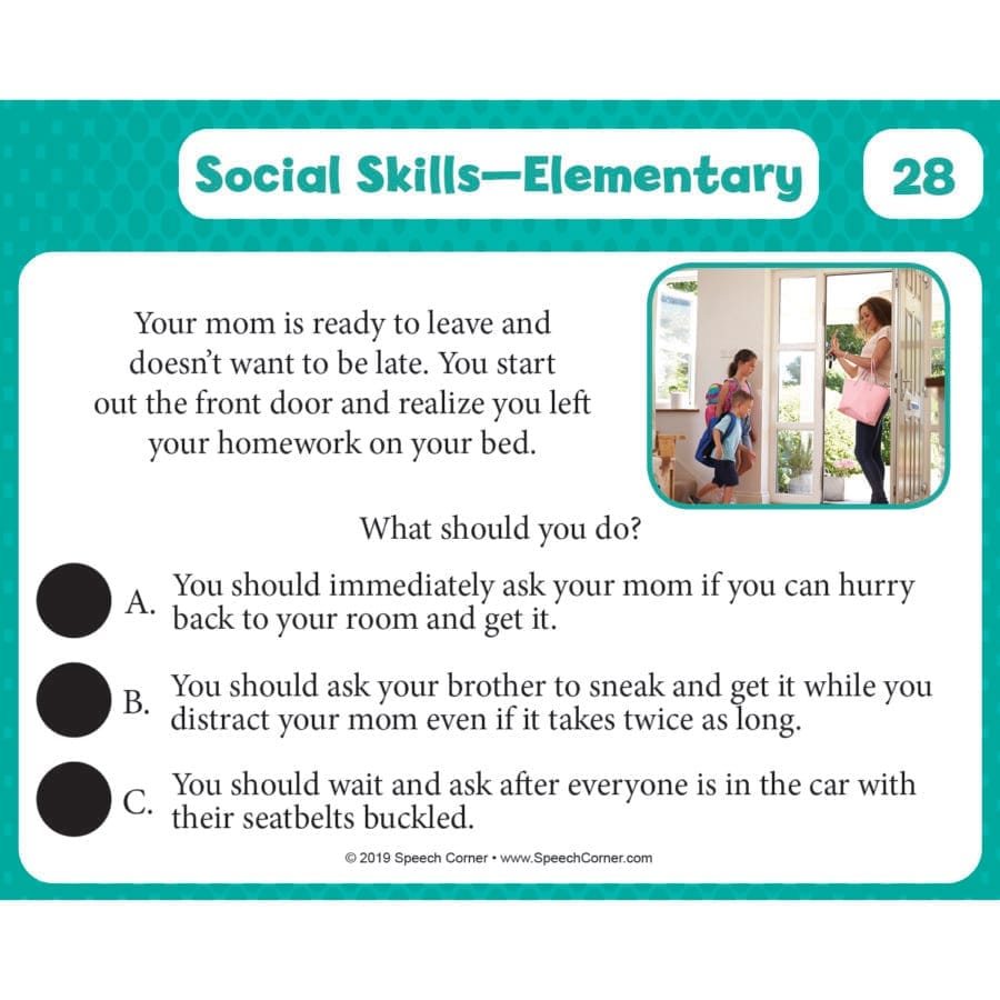 Spot On! Social Skills Bundle (SC-605, 635, 651) - Speech Corner