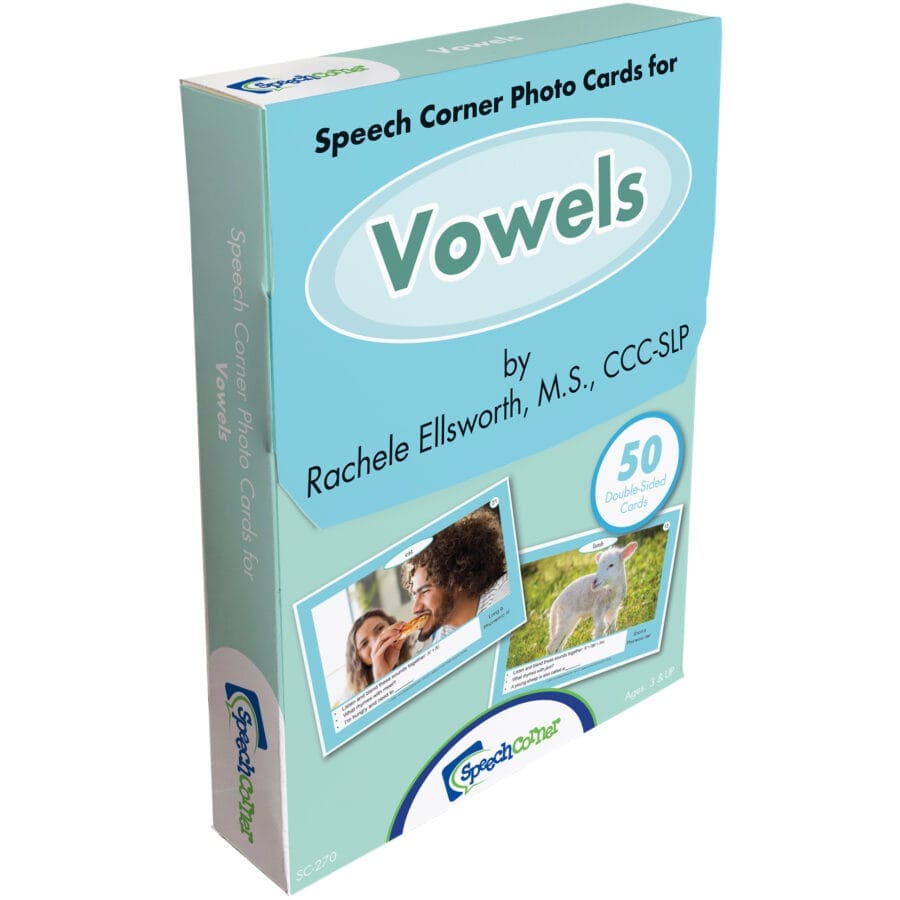 Vowels - Speech Corner Photo Cards - Speech Corner