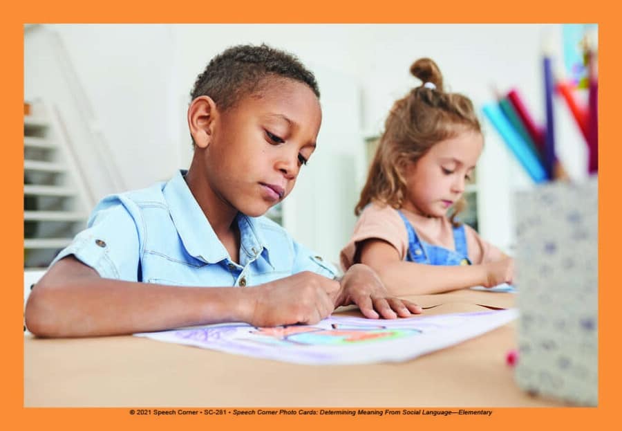 Determining Meaning from Social Language Elementary - Speech Corner ...