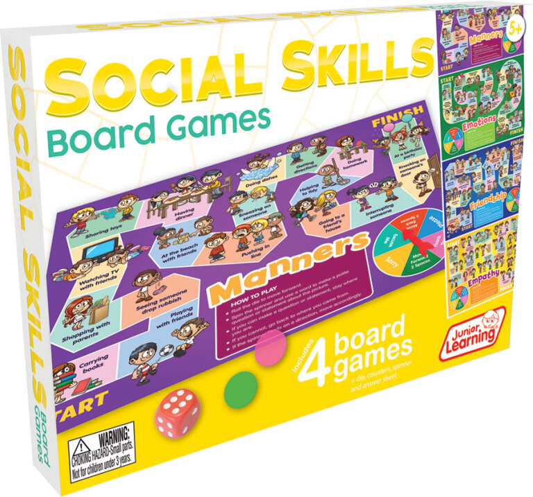 Social Skills Board Games - Speech Corner