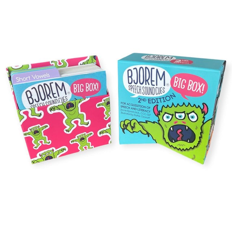 BIG BOX of Bjorem Speech Sound Cues - Speech Corner