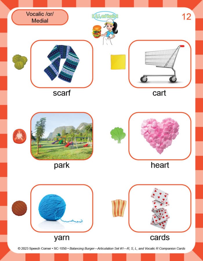 Balancing Burger Articulation Companion Card Bundle (all 3 sets ...