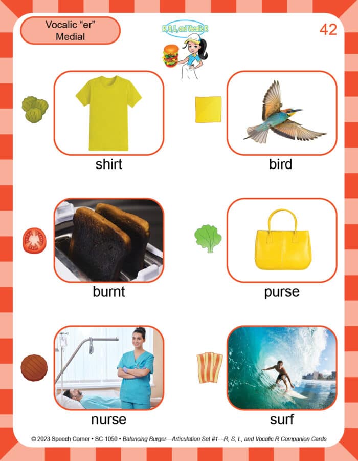 Balancing Burger Articulation Companion Card Bundle (all 3 sets ...