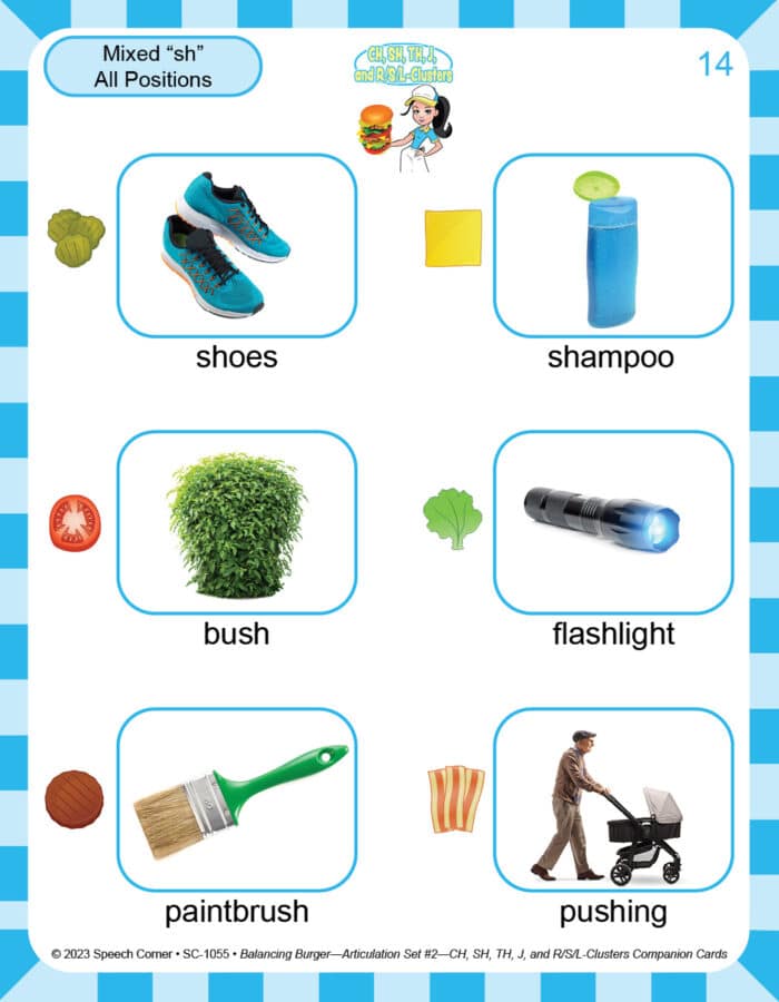 Balancing Burger Articulation Companion Card Bundle (all 3 sets ...