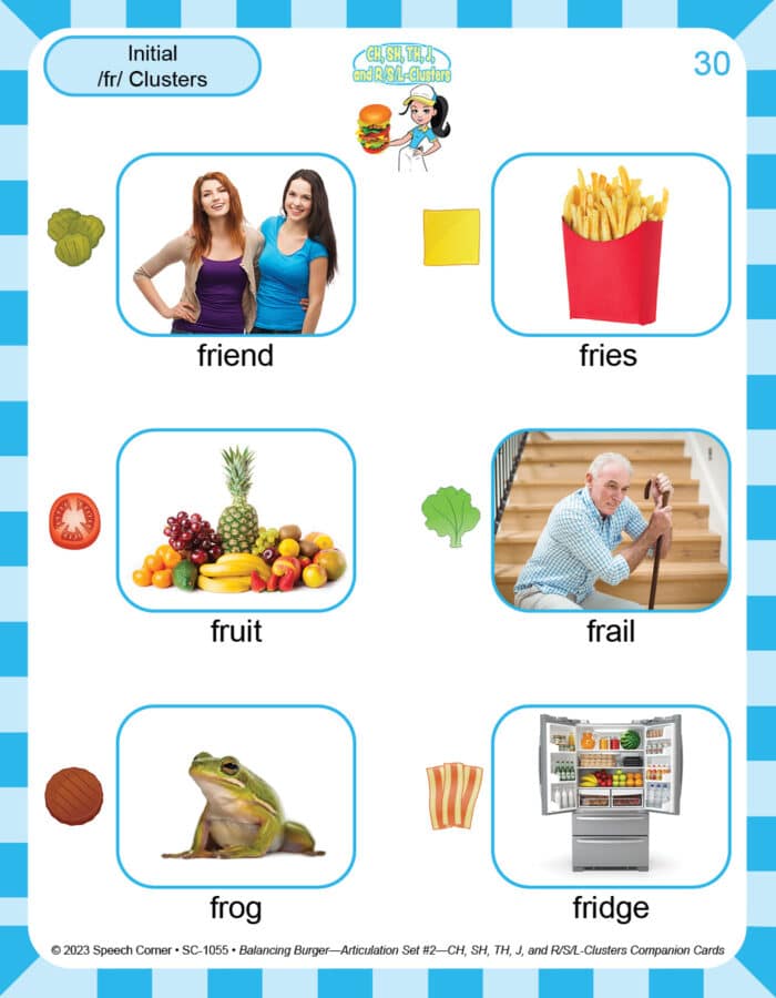 Balancing Burger Articulation Companion Card Bundle (all 3 sets ...