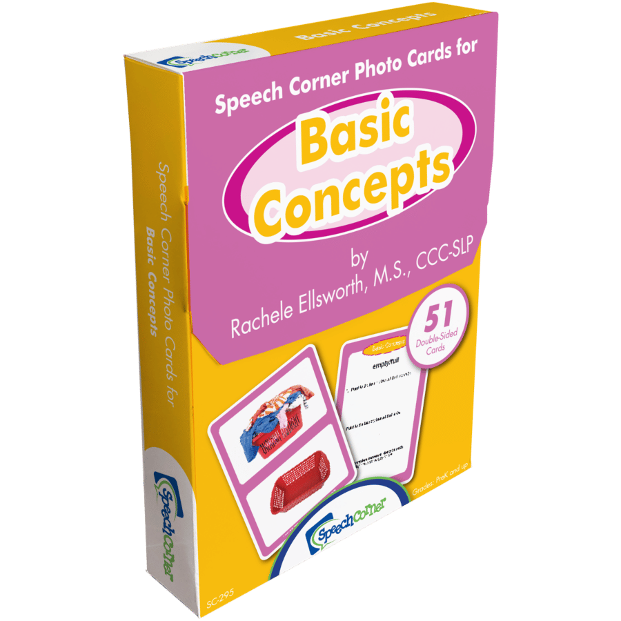 Basic Concepts - Speech Corner Photo Cards - Speech Corner