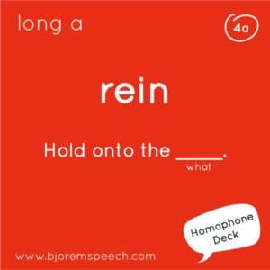 Bjorem Spelling with Homophones - Speech Corner