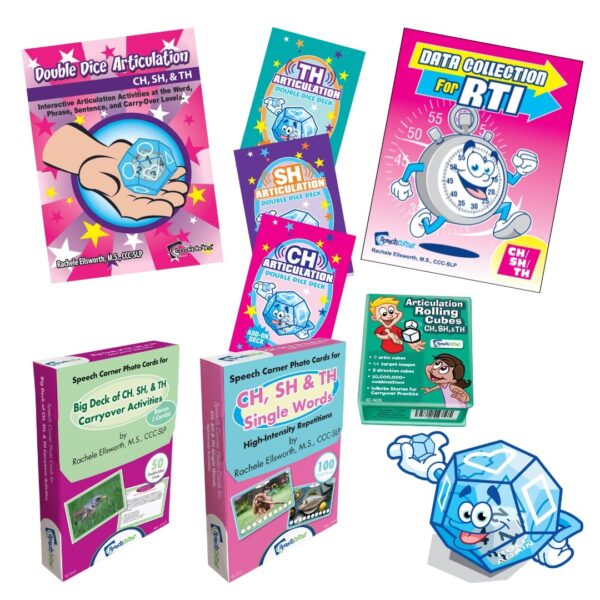 CH, SH & TH Speech Corner Intervention Bundle (WB-2104, WB-1025, DDD ...