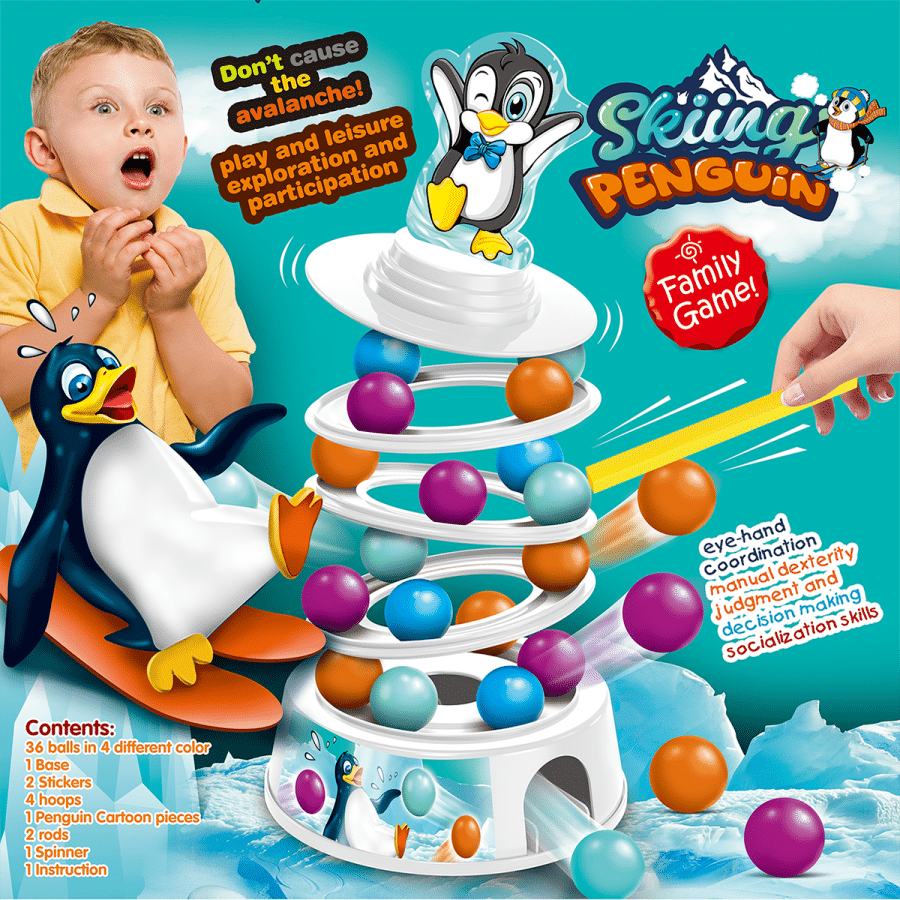 Skiing Penguin - Speech Corner