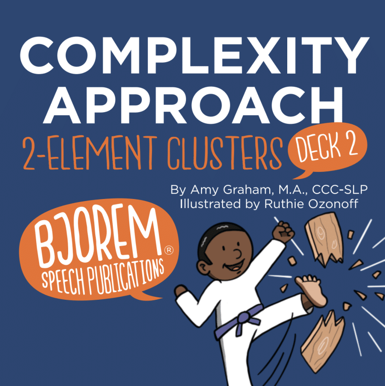 Bjorem—2-Element Clusters for the Complexity Approach Deck 2 - Speech Corner