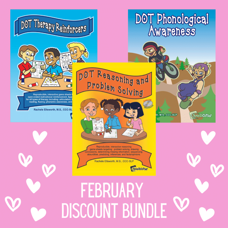 February Dot Book Bundle (WB-2900, WB-2400, WB-3015) - Speech Corner