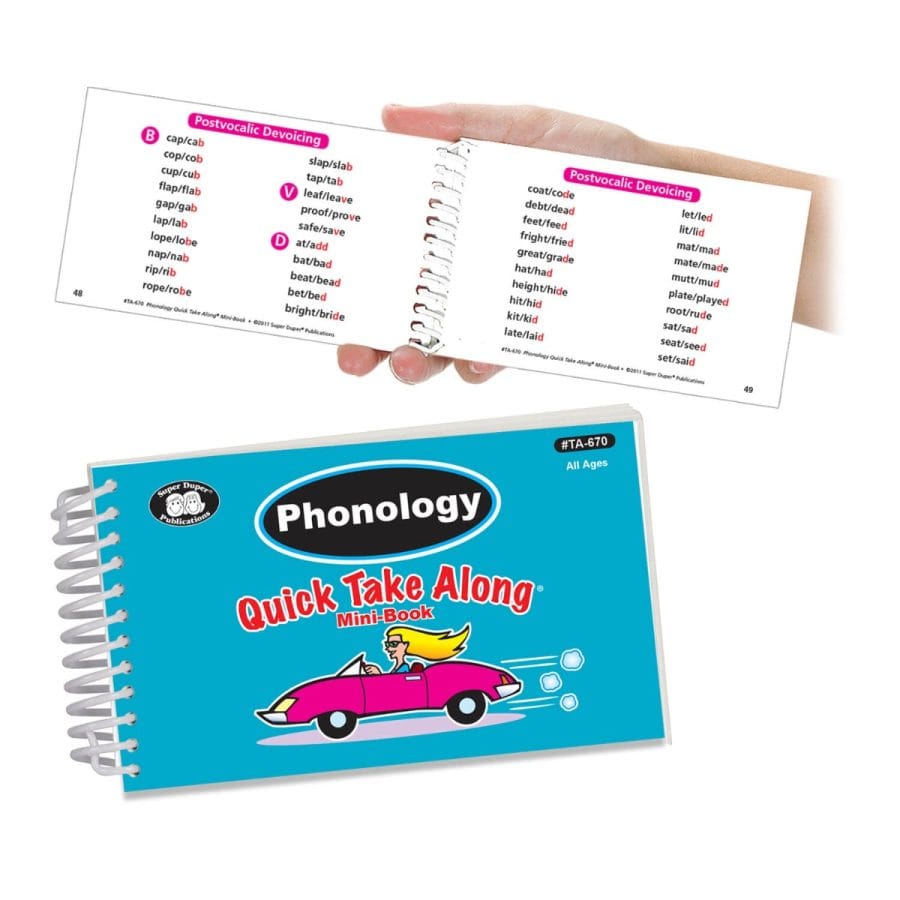 Phonology Quick Take Along - Speech Corner