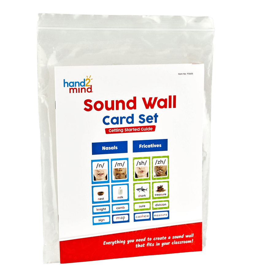 Sound Wall Card Set - Speech Corner