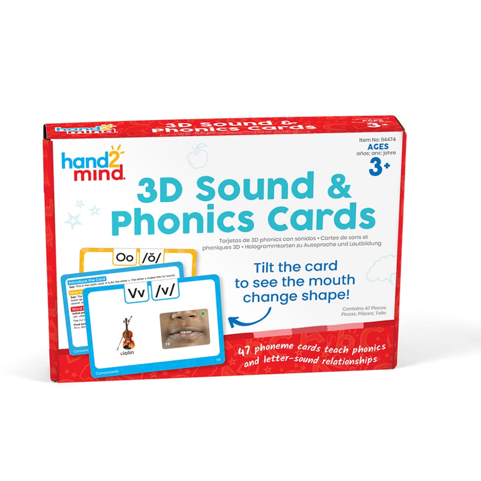 3D Sounds and Phonics Cards - Speech Corner