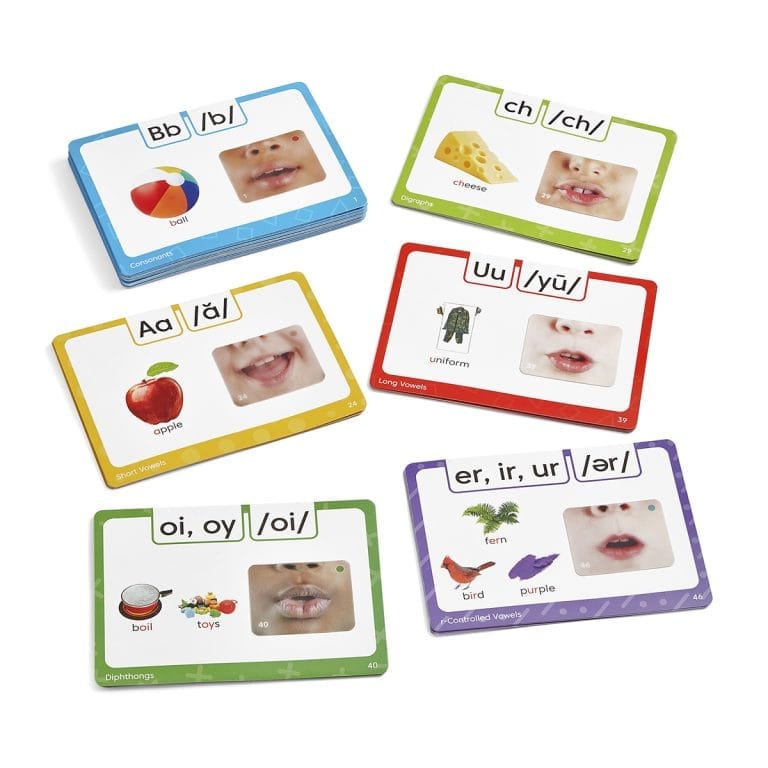 3D Sounds and Phonics Cards - Speech Corner