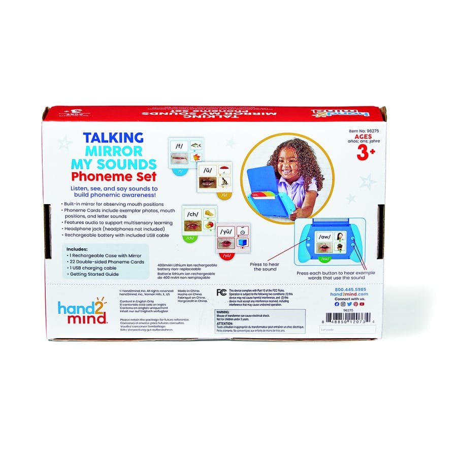 Talking Mirror My Sounds Phoneme Set - Speech Corner