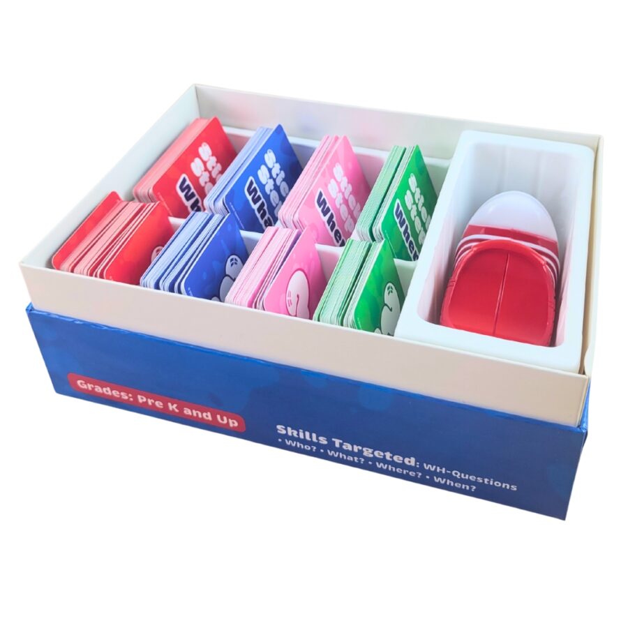 Sticky Steps WH Questions - Speech Corner