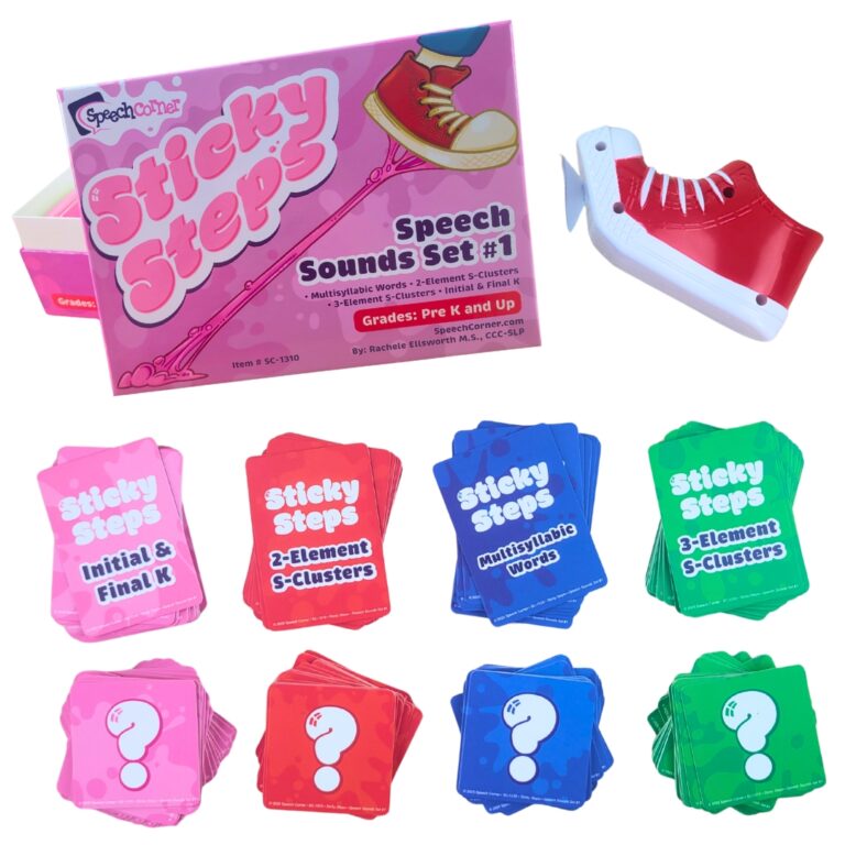 Sticky Steps Speech Sounds Set #1 - Speech Corner