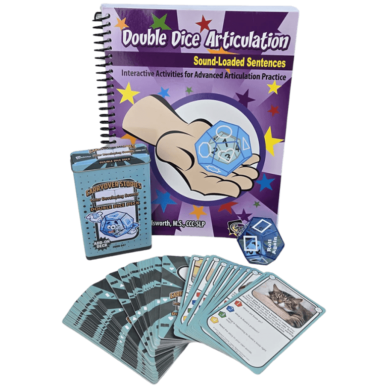 Carryover Double Dice Articulation Bundle - Speech Corner