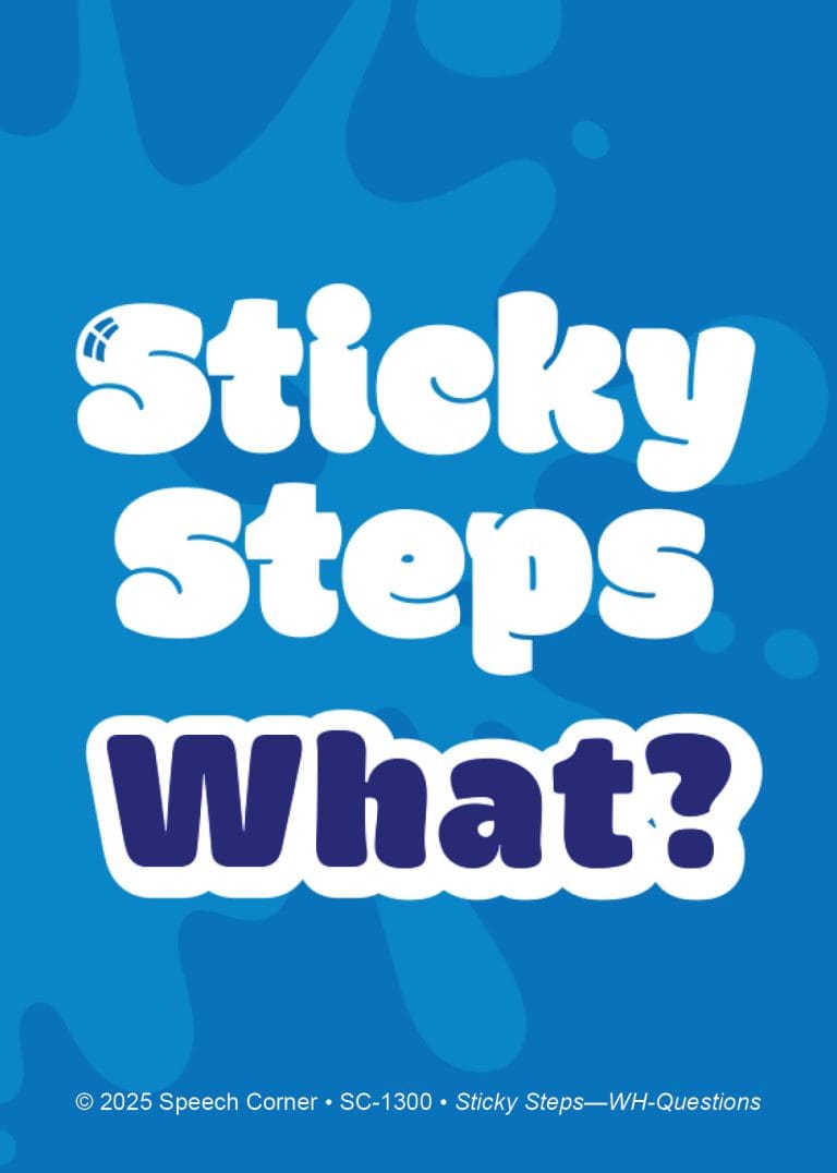 Sticky Steps WH Questions - Speech Corner