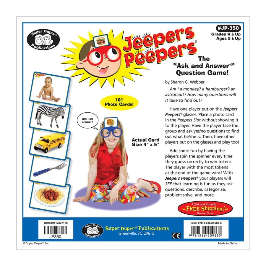 Jeepers Peepers - Speech Corner