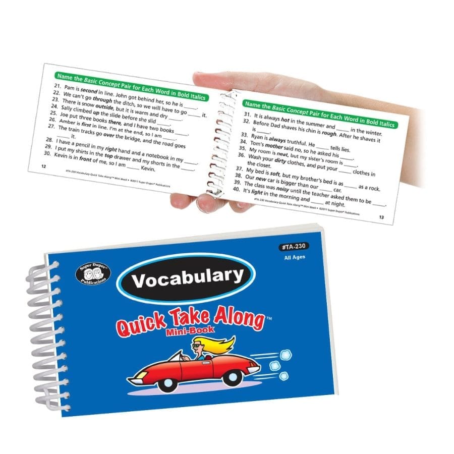 Vocabulary Quick Take Along - Speech Corner