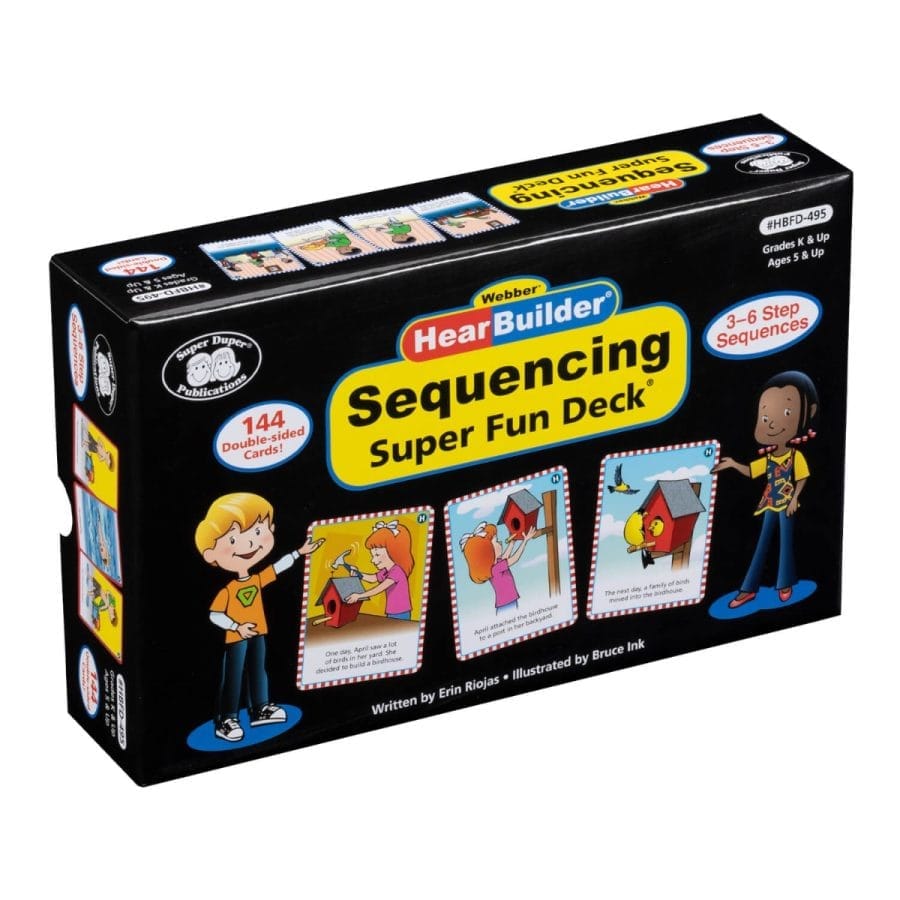 HearBuilder Sequencing Super Fun Deck - Speech Corner