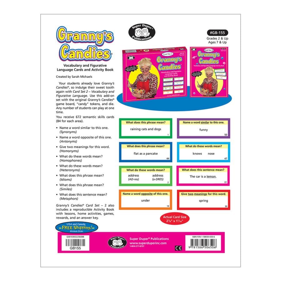 Granny's Candies Set #2 - Speech Corner