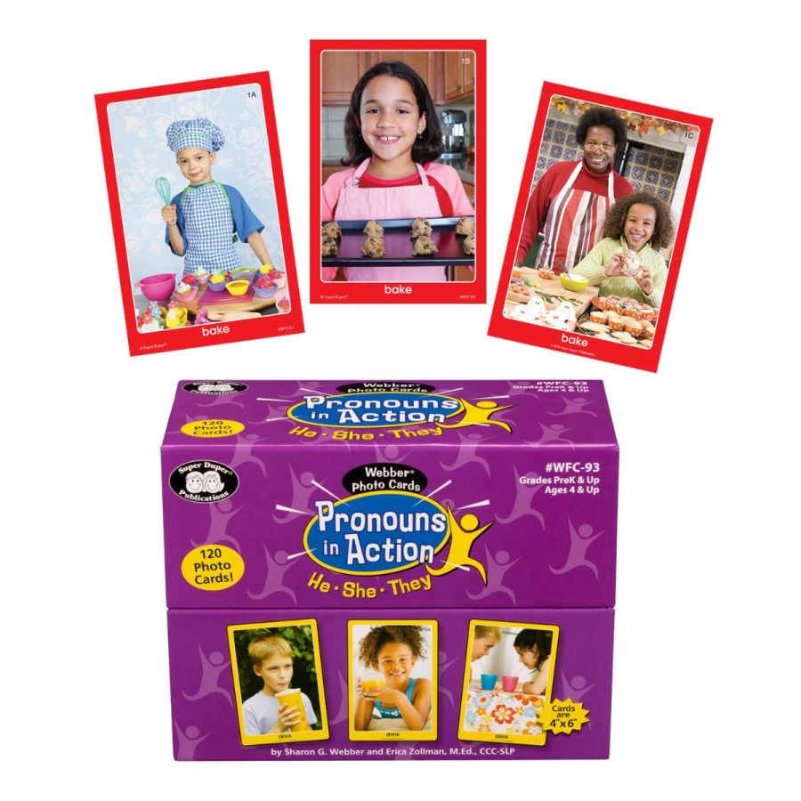 Webber Photo Cards Pronouns in Action - Speech Corner