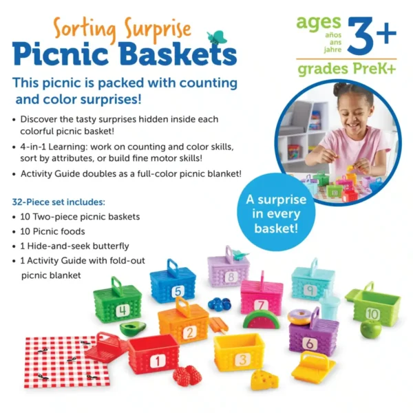 Sorting Surprise Picnic Baskets - Speech Corner