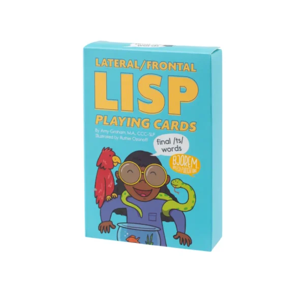 Bjorem Lateral/Frontal Lisp Playing Cards - Speech Corner