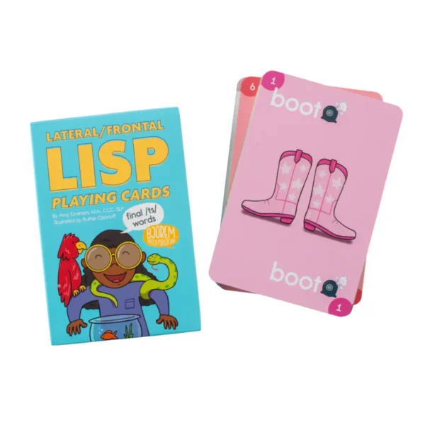 Bjorem Lateral/Frontal Lisp Playing Cards - Speech Corner