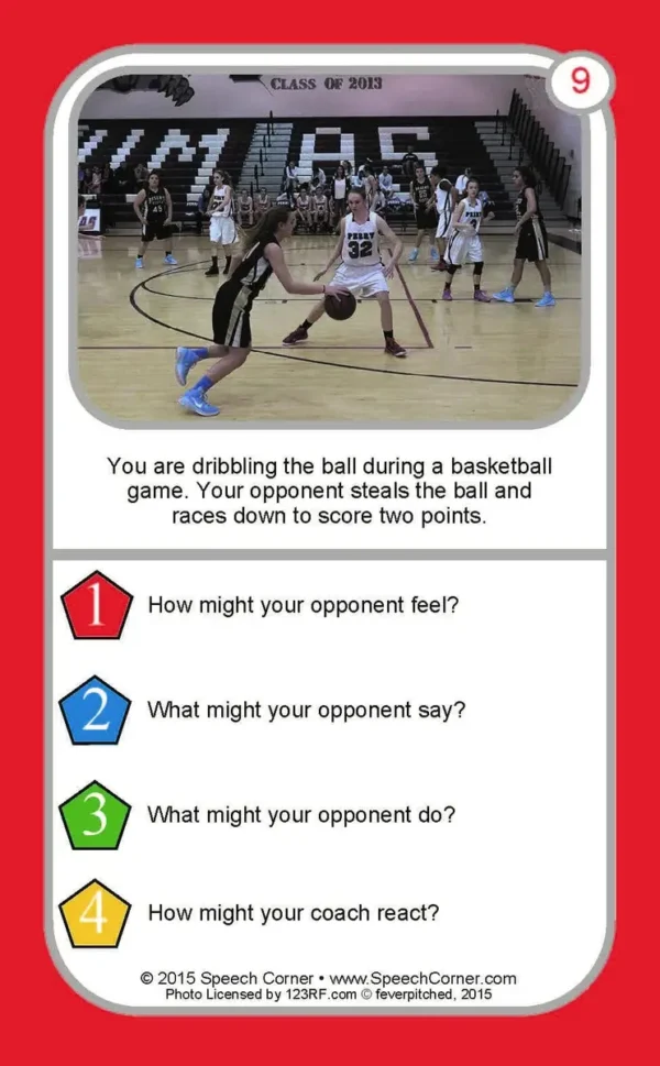Perspective Taking Tweens & Teens Double Dice Add-On Deck - Speech Corner