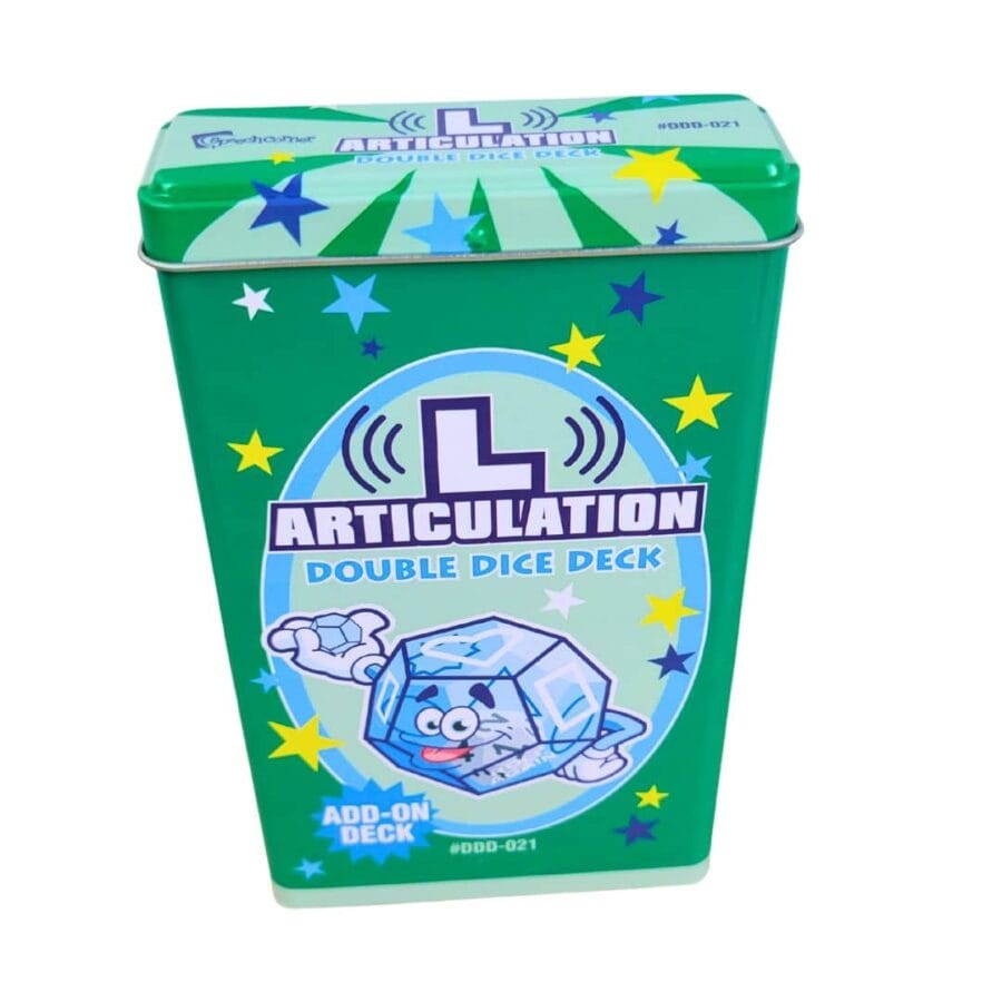 L Articulation Double Dice Add-On Deck - Speech Corner